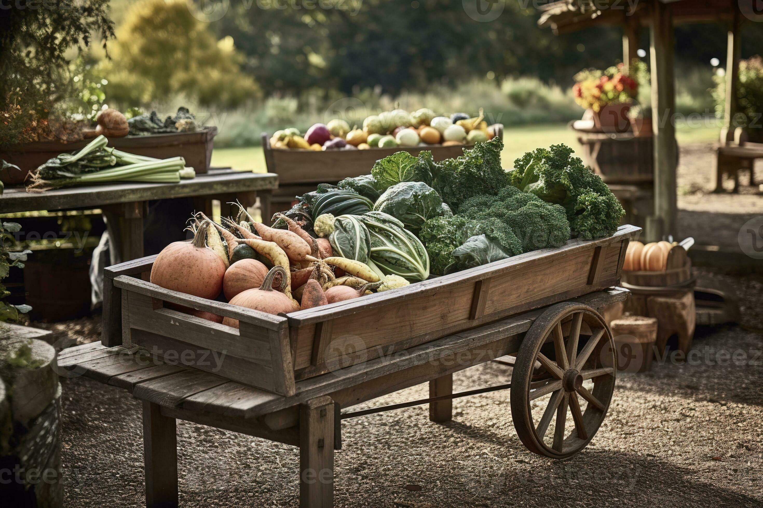 Wicker produce store
