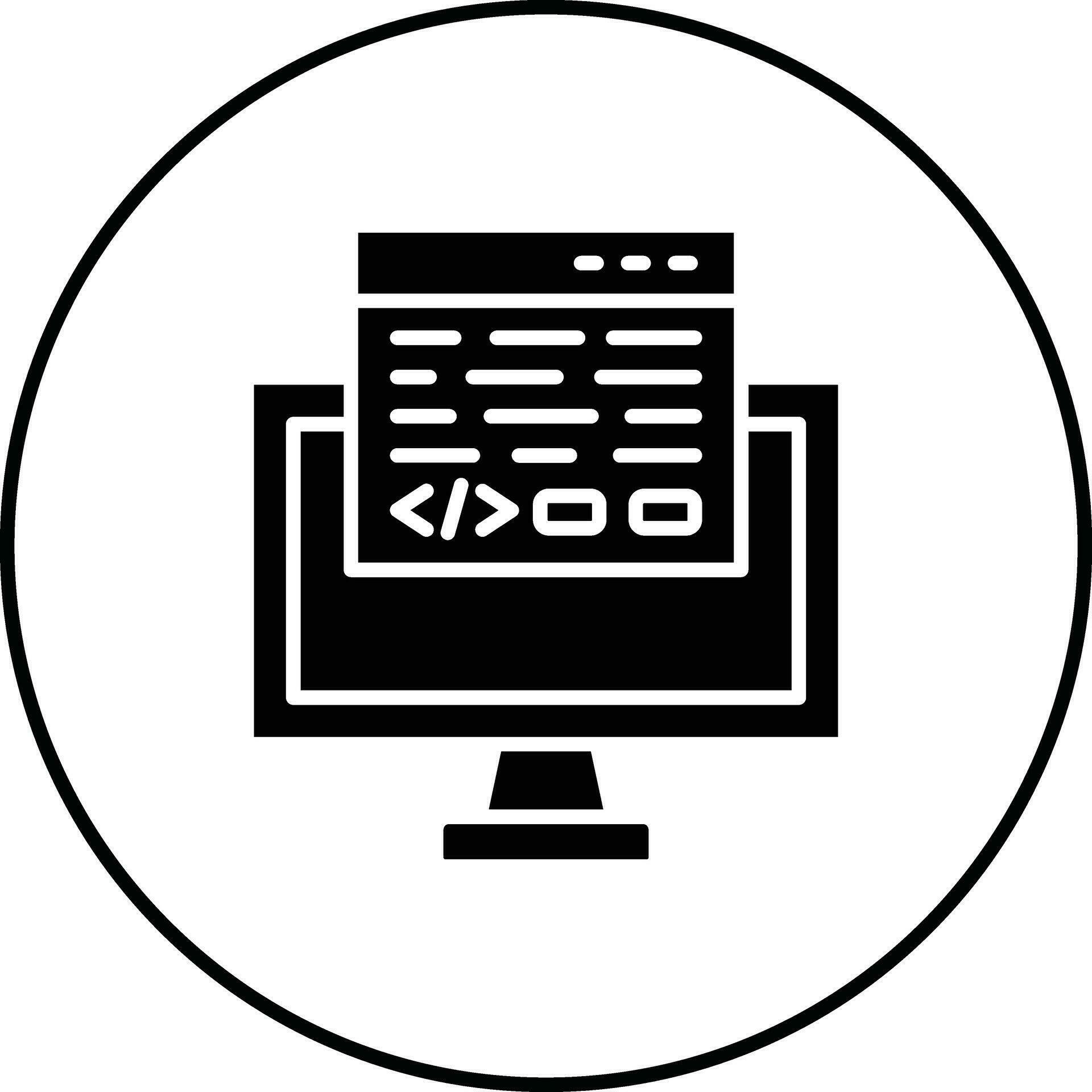 Programming Vector Icon 31555634 Vector Art at Vecteezy