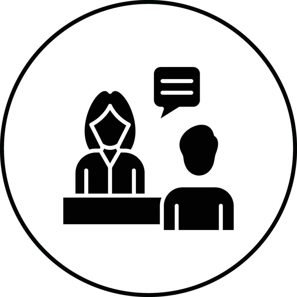 icono de vector de entrevista 31558024 Vector en Vecteezy