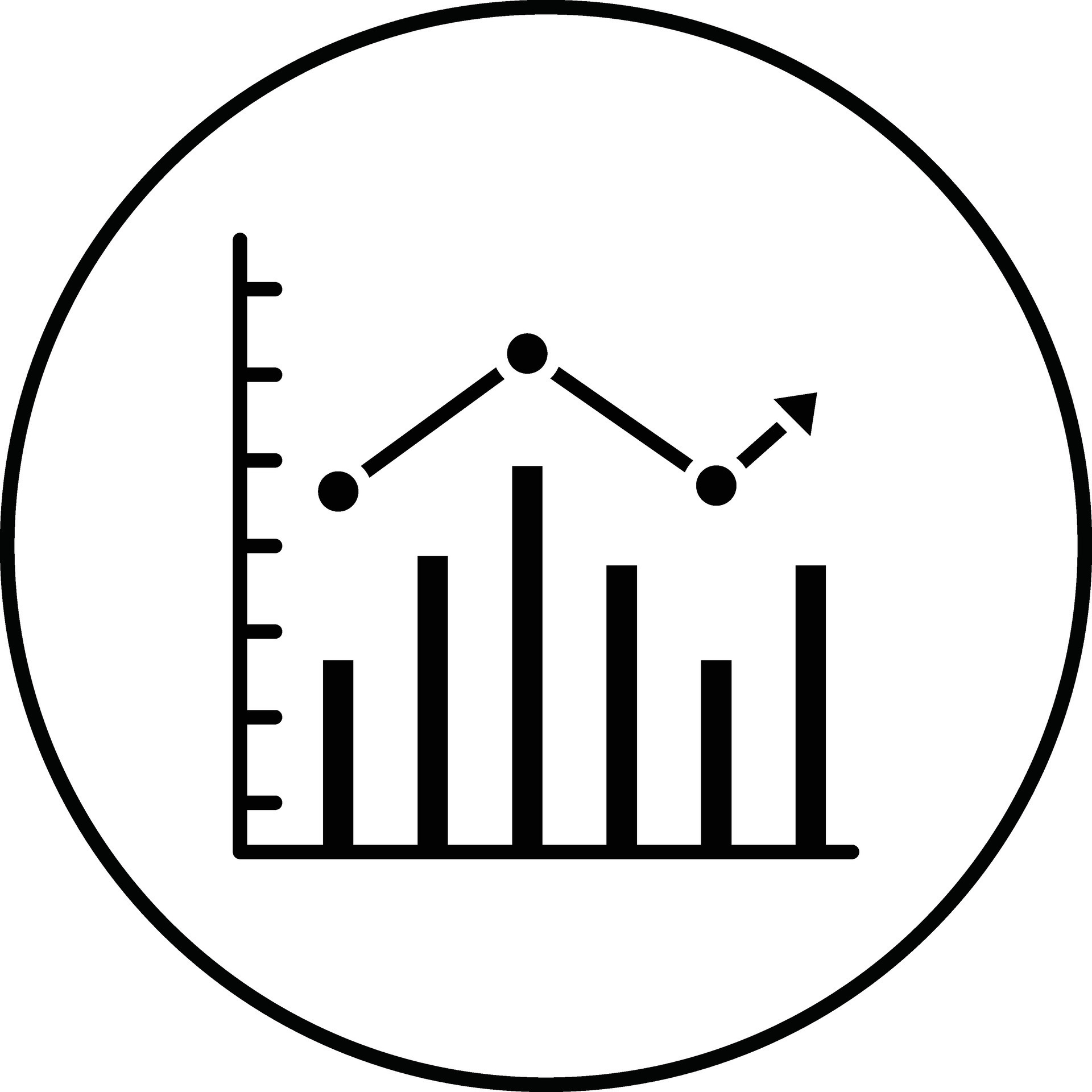 Column Chart Vector Icon 31559708 Vector Art at Vecteezy