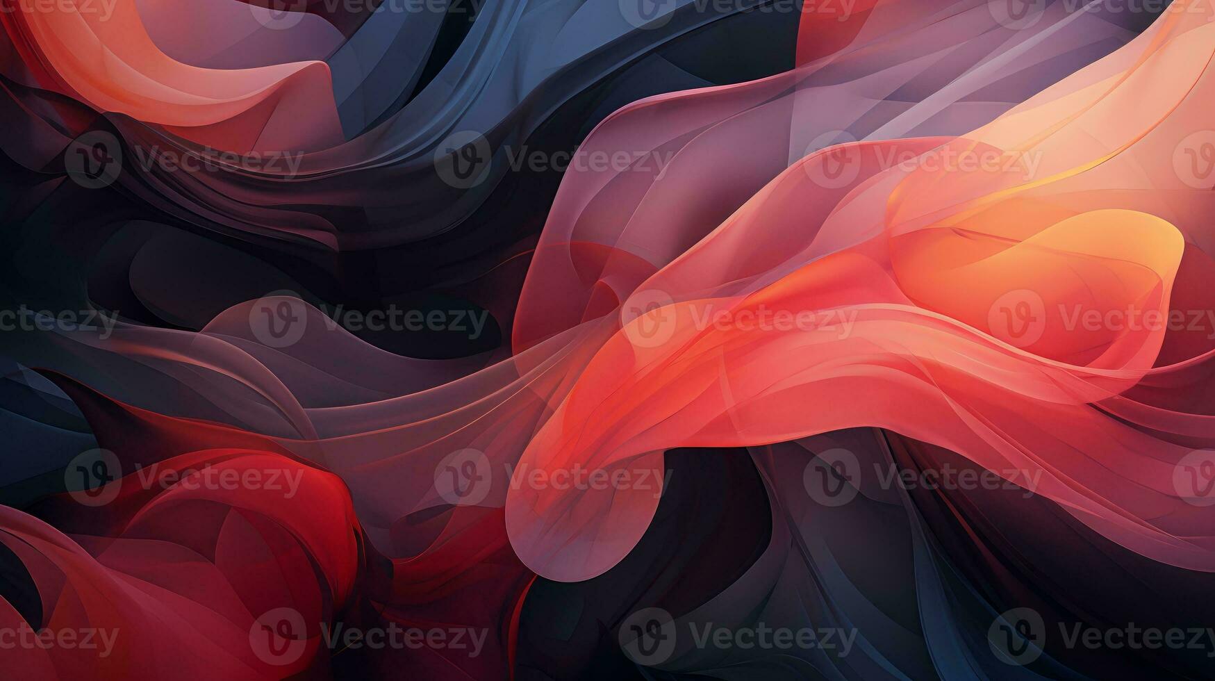 Abstract patterns and textures expanding. Generative AI 31579487 Stock ...