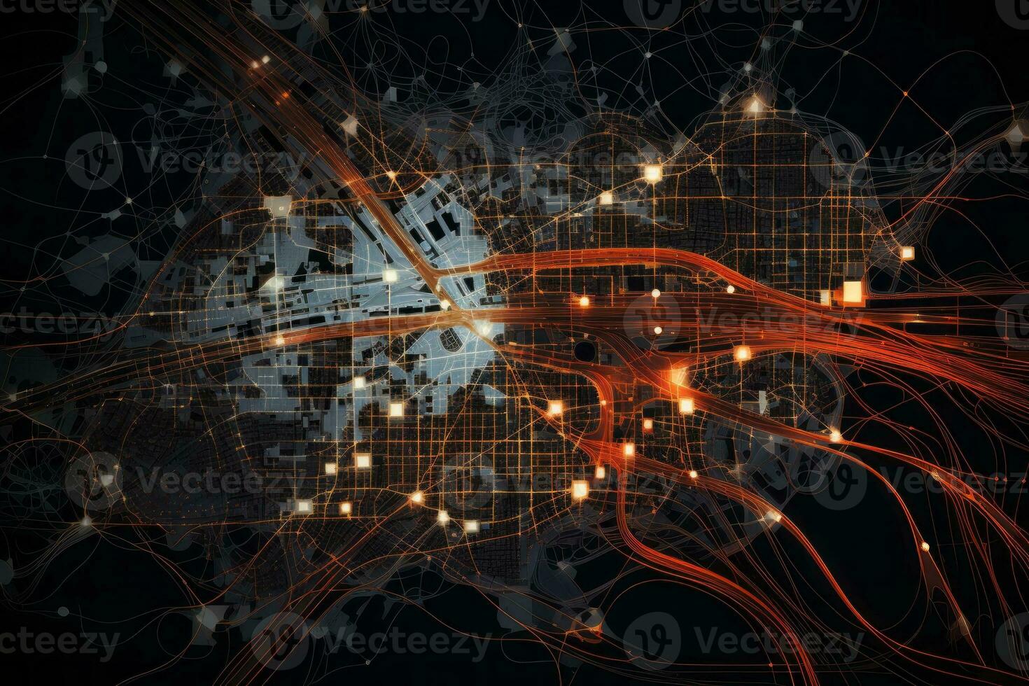 City Traffic Data Visualization. Generative AI 31580057 Stock Photo at ... City Traffic Data Visualization. Generative AI 31580057 Stock Photo at ...