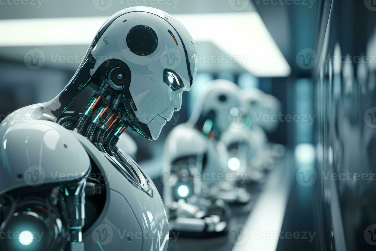 Futuristic robotics and automation revolutionizing industries ... Futuristic robotics and automation revolutionizing industries ...
