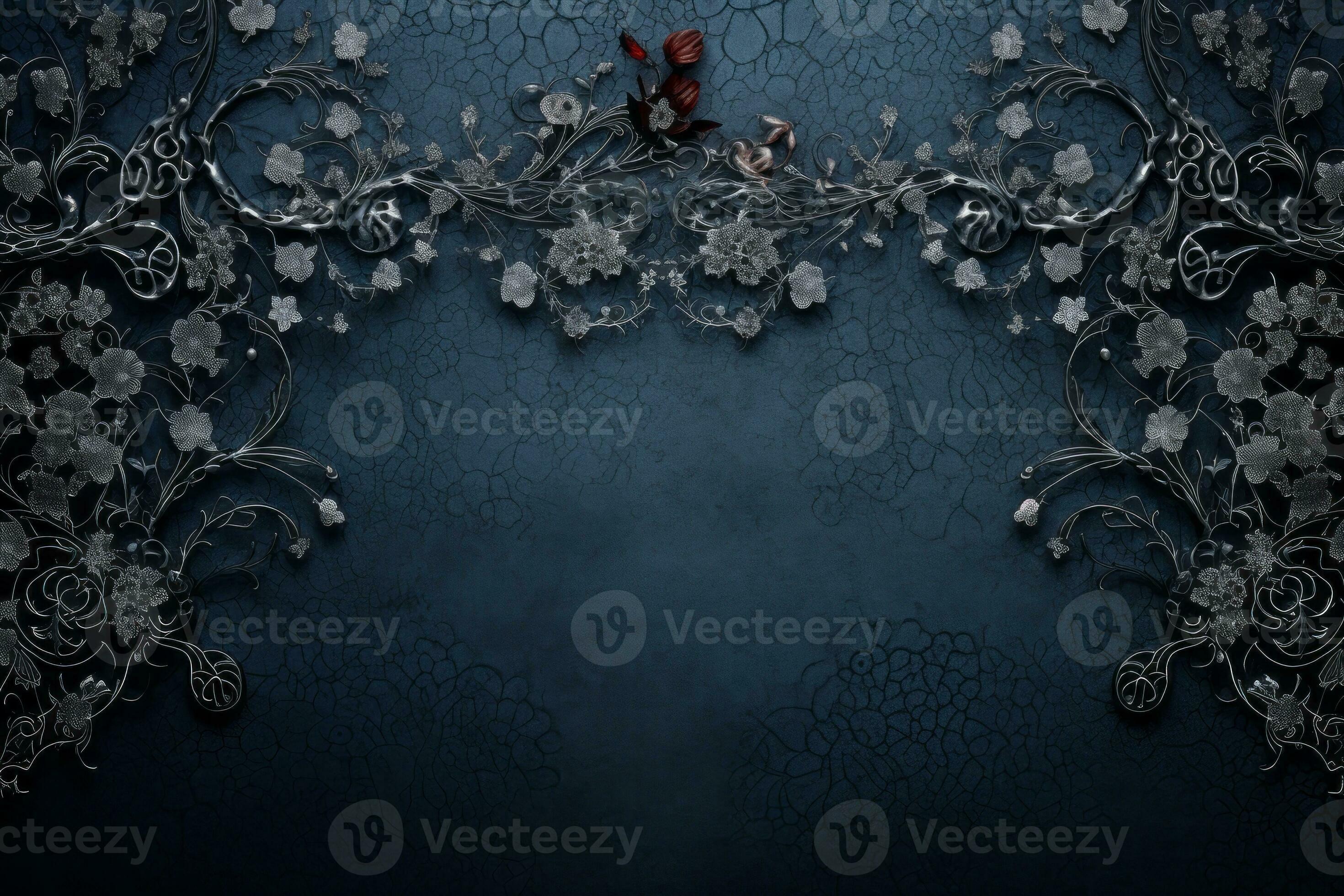 Sophisticated wallpaper background with intricate lace designs ...