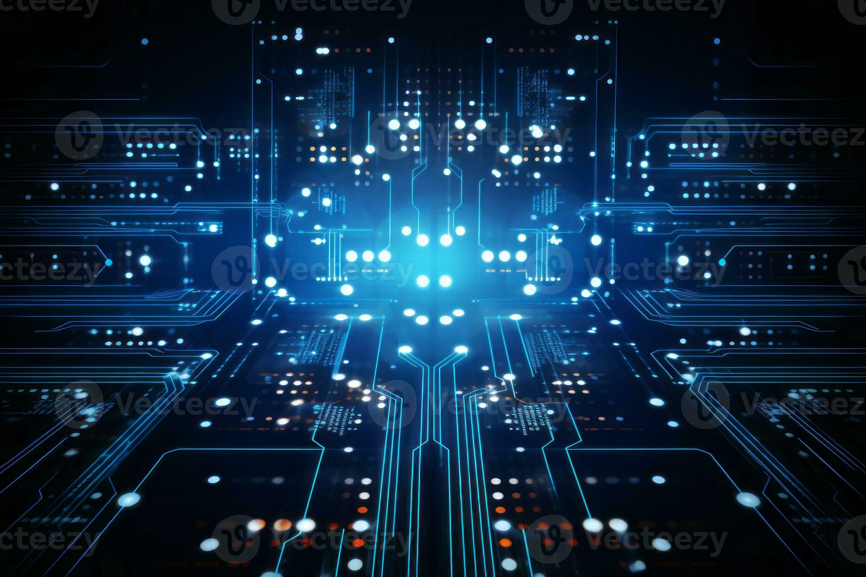 Digital Circuit Patterns. Generative AI 31582968 Stock Photo at Vecteezy
