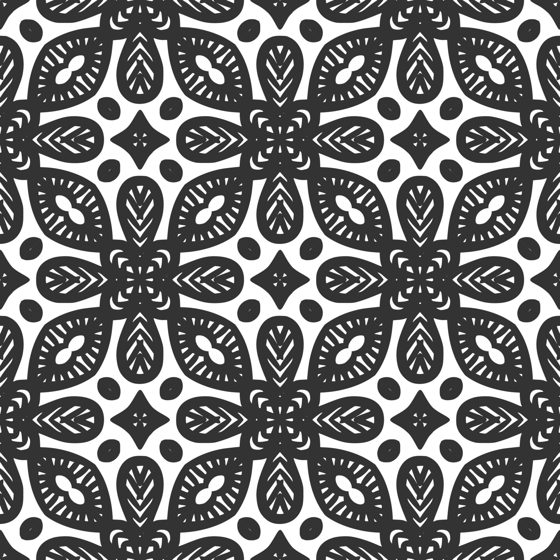 Geometric seamless pattern vector illustration 31589865 Vector Art at ...