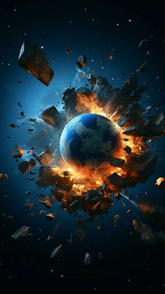 Exploding Earth Stock Photos, Images and Backgrounds for Free Download