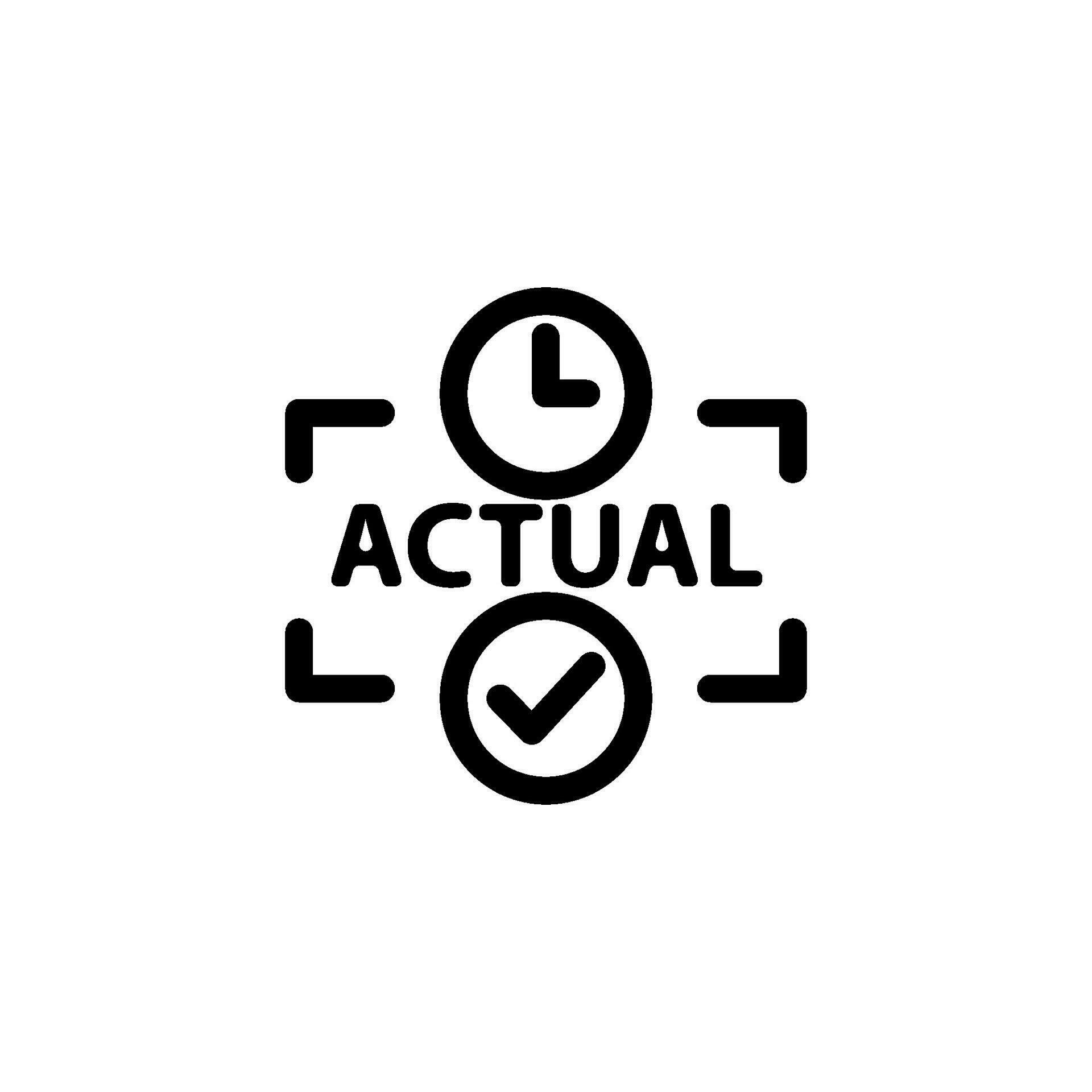 actual icon vector design templates 31602849 Vector Art at Vecteezy