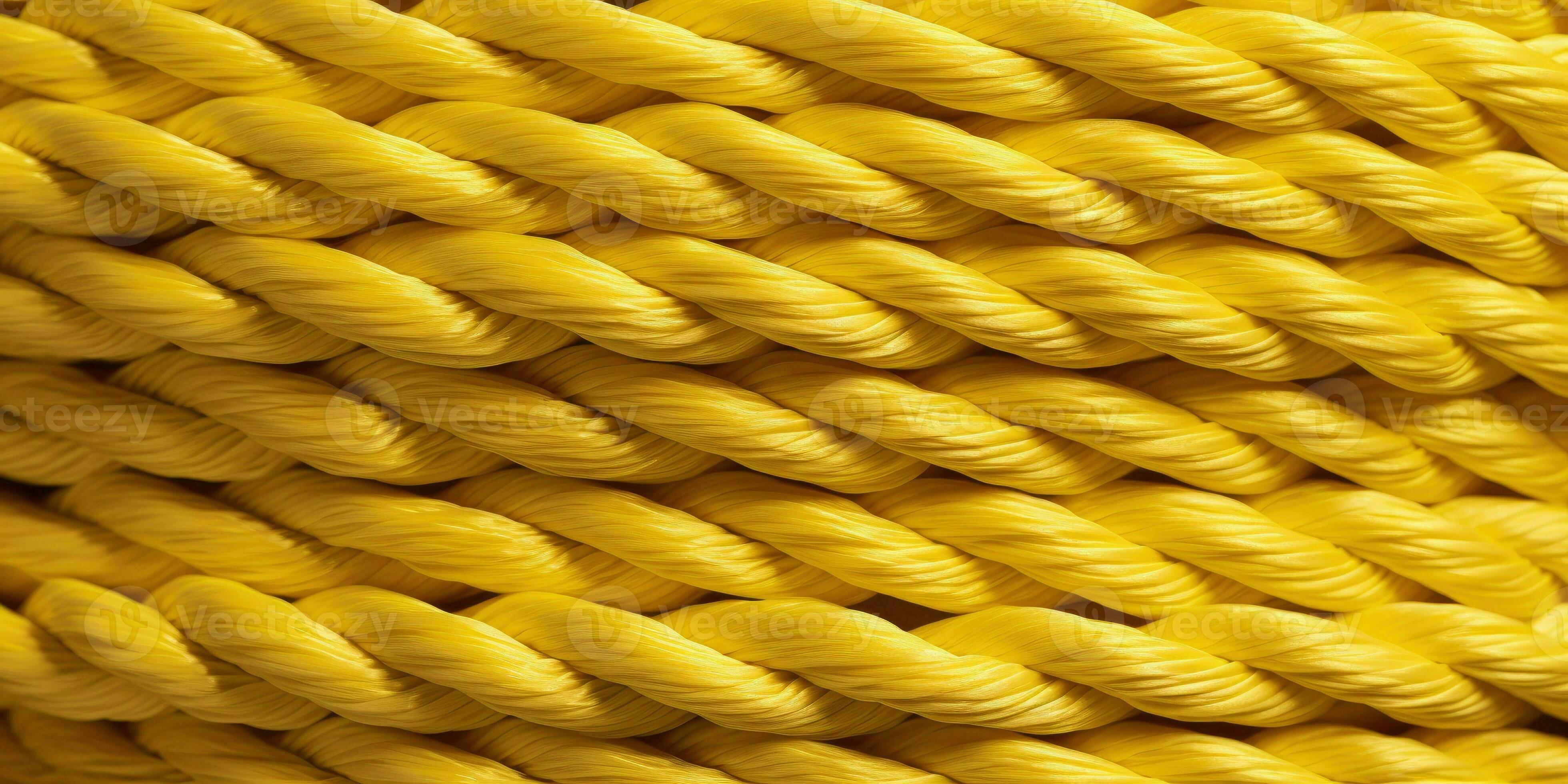 Yellow rope texture background. Backdrop made with ropes. Generative AI ...