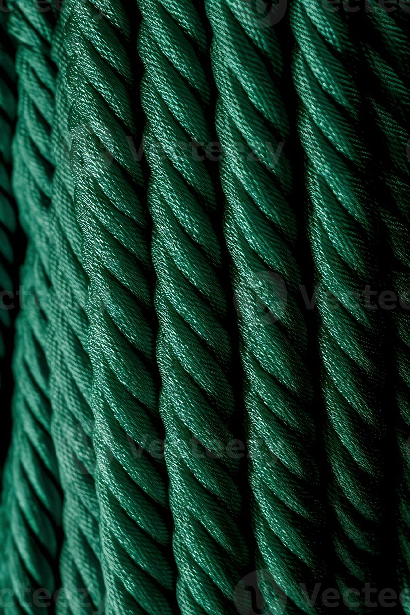 Green rope texture background. Backdrop made with ropes. Generative AI ...