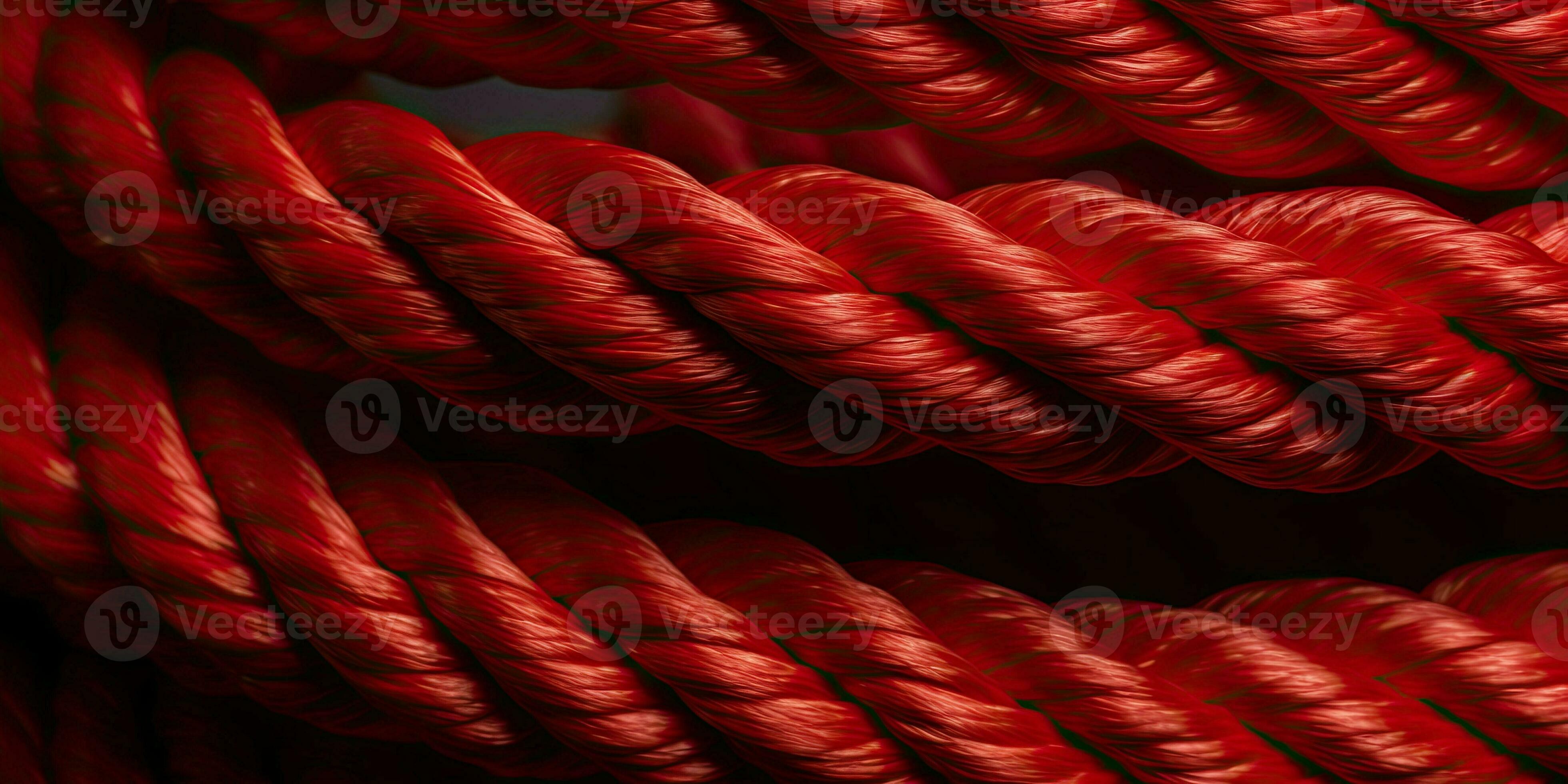 Red rope texture background. Backdrop made with ropes. Generative Ai ...