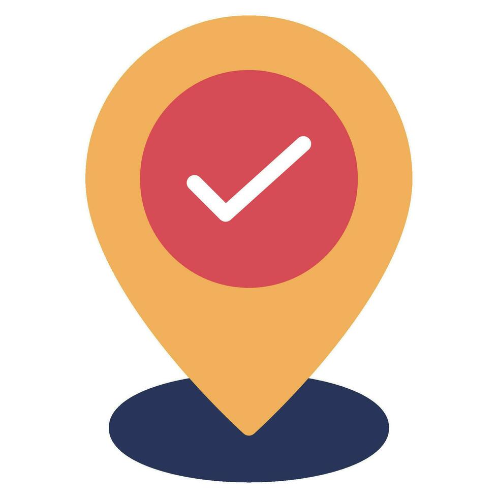 Check In Icon Illustration, for uiux, web, app, infographic, etc ...