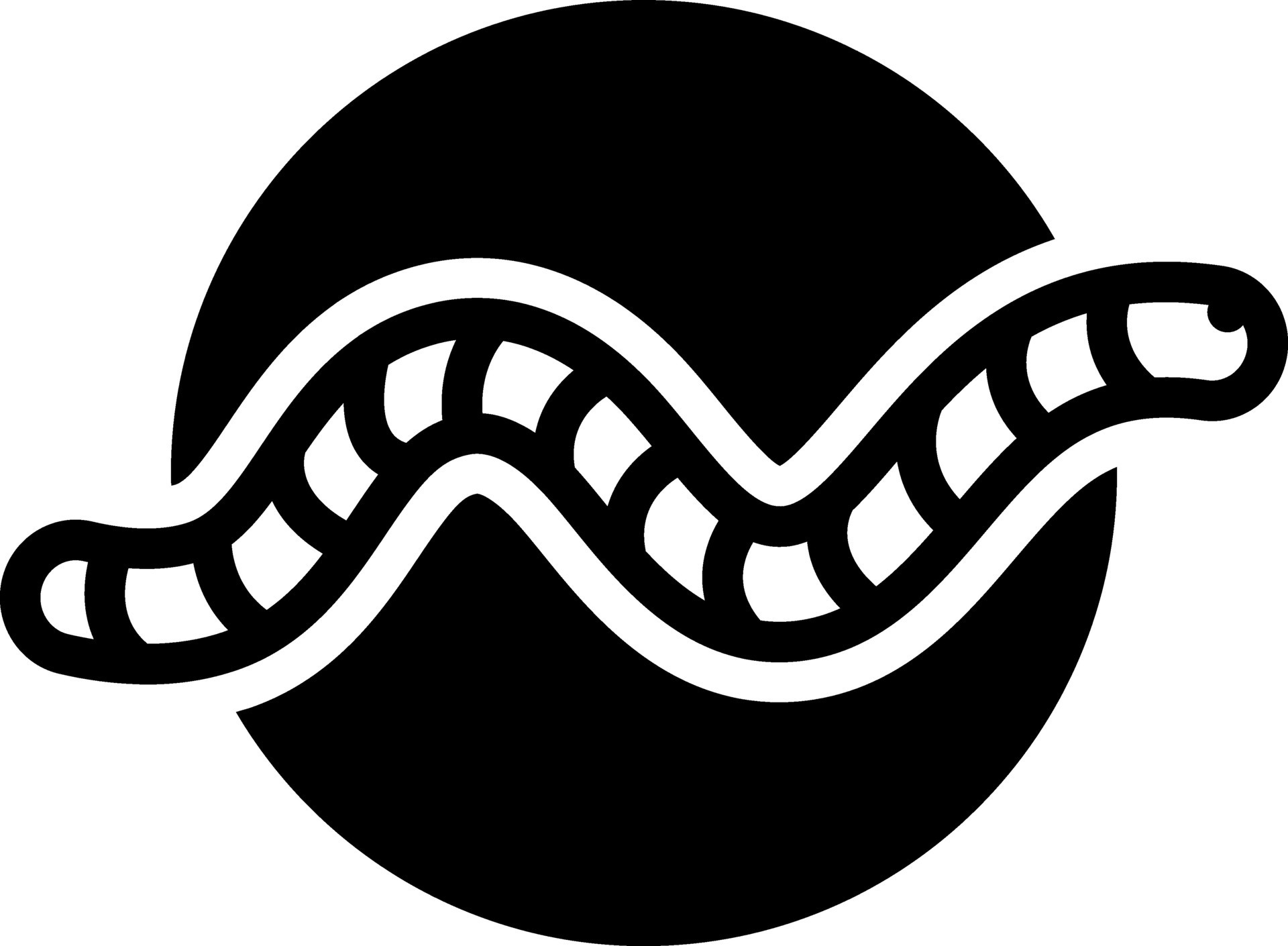 solid icon for worm 31606714 Vector Art at Vecteezy