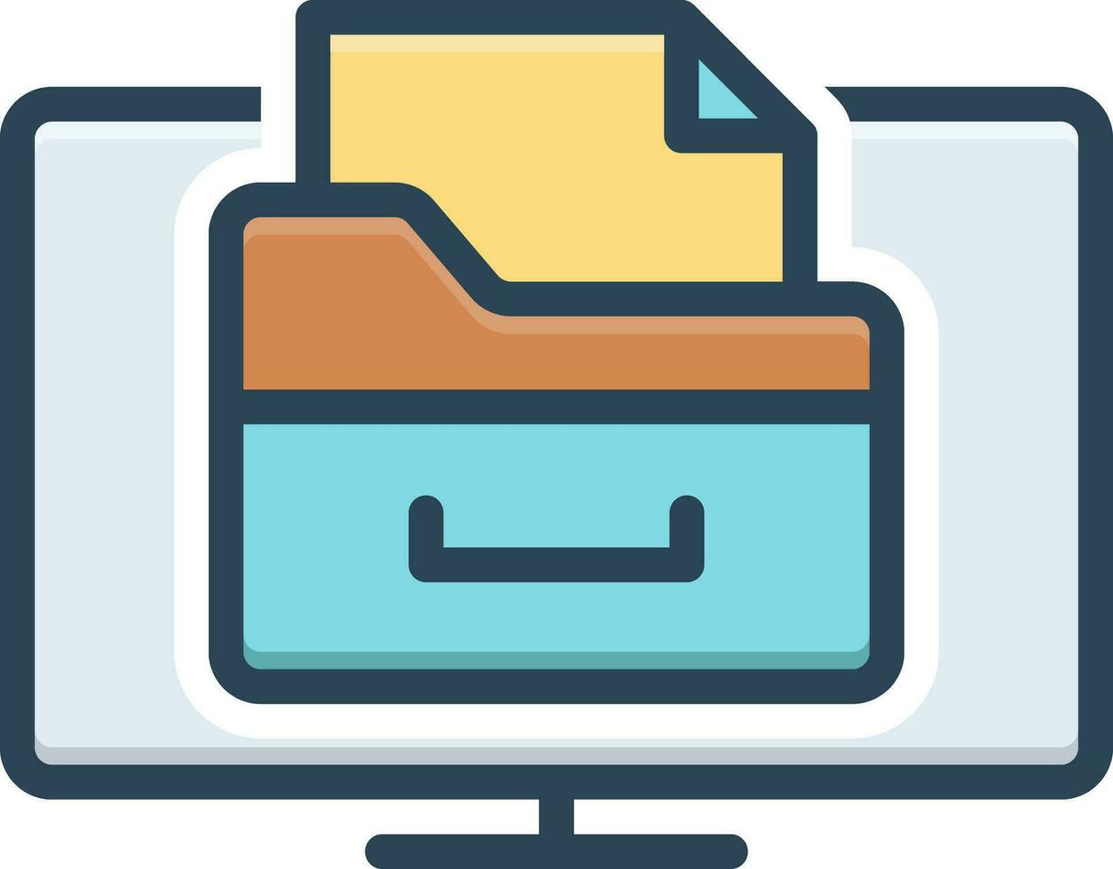 color icon for repository 31606748 Vector Art at Vecteezy