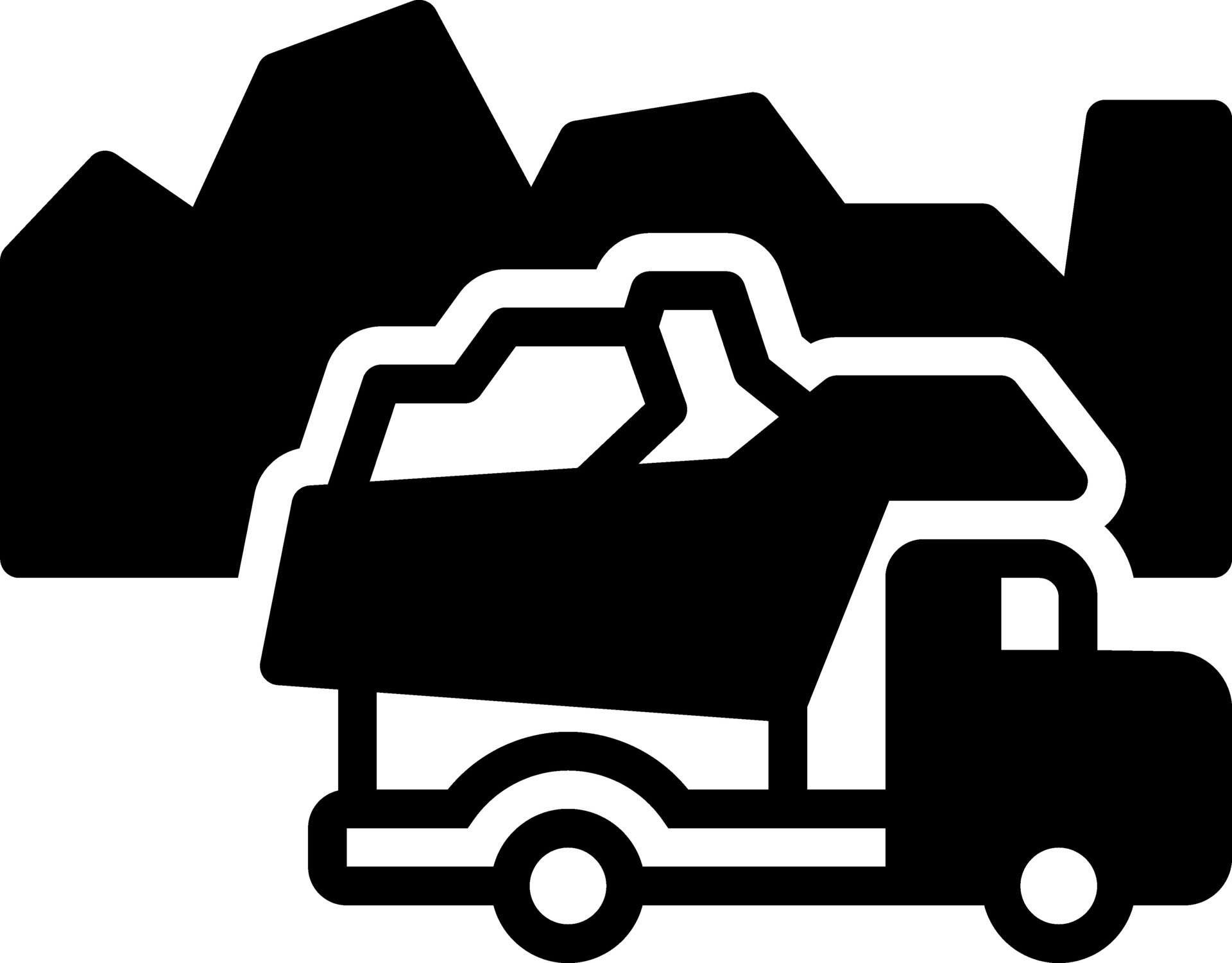 solid icon for mining 31612176 Vector Art at Vecteezy