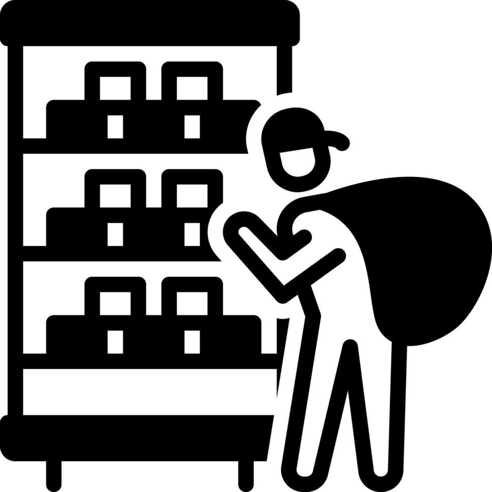 solid icon for theft 31613902 Vector Art at Vecteezy