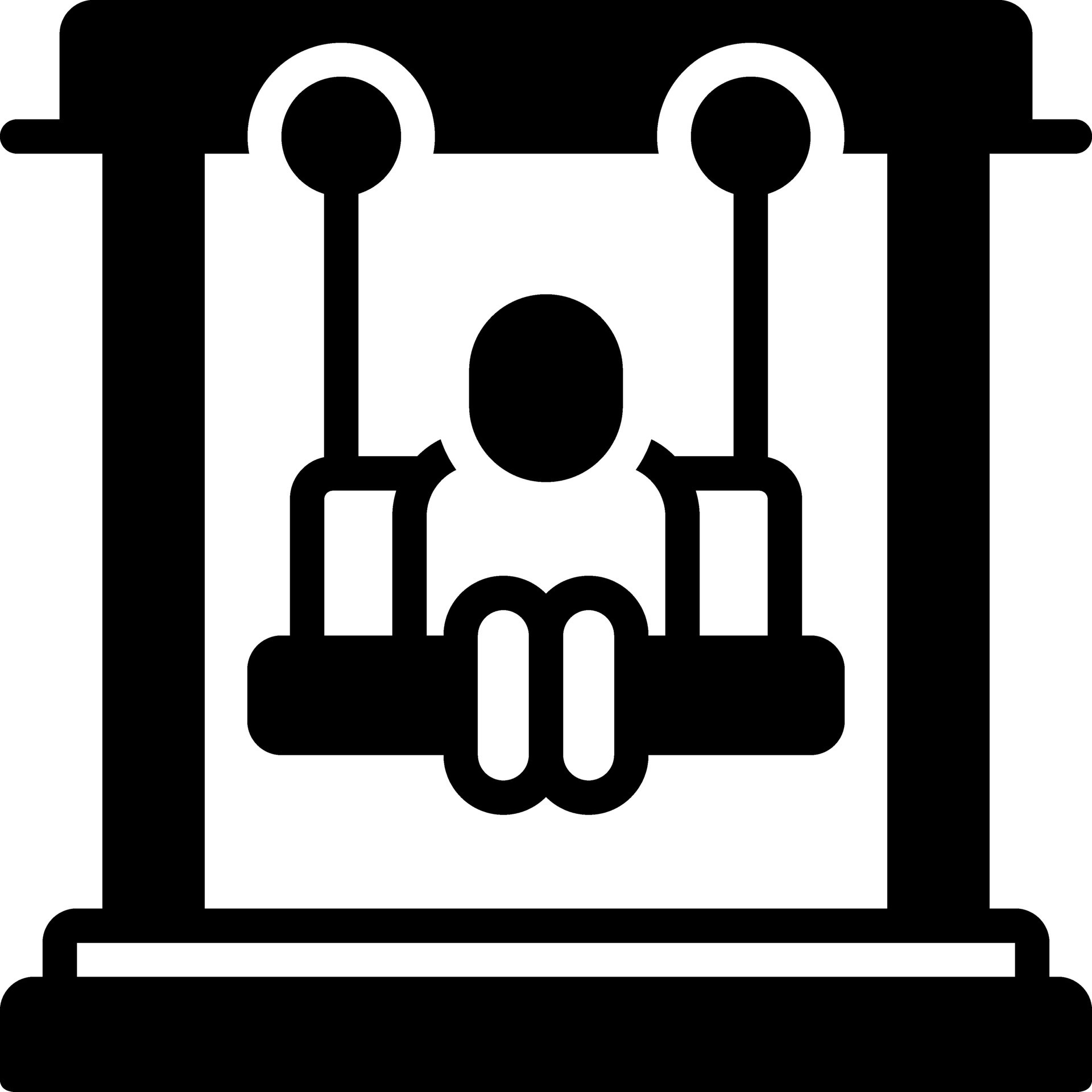 solid icon for swing 31613927 Vector Art at Vecteezy