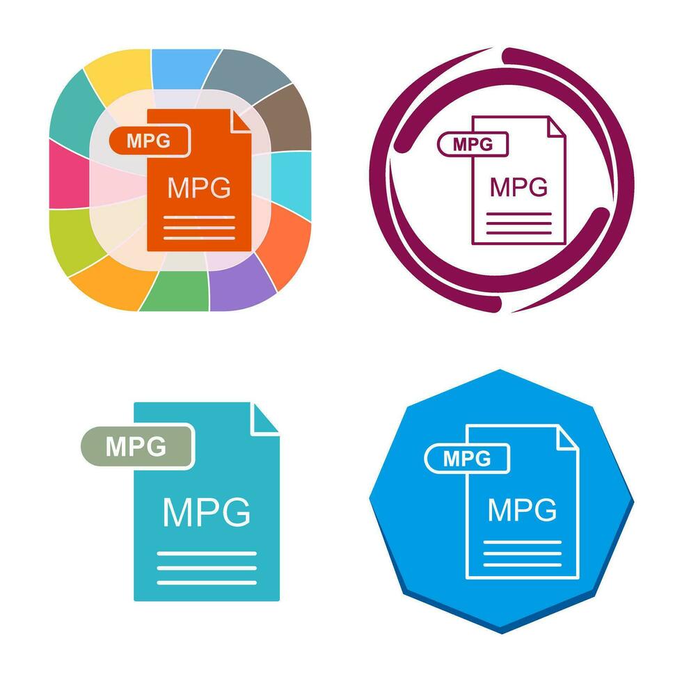 MPG Vector Icon 31628082 Vector Art at Vecteezy