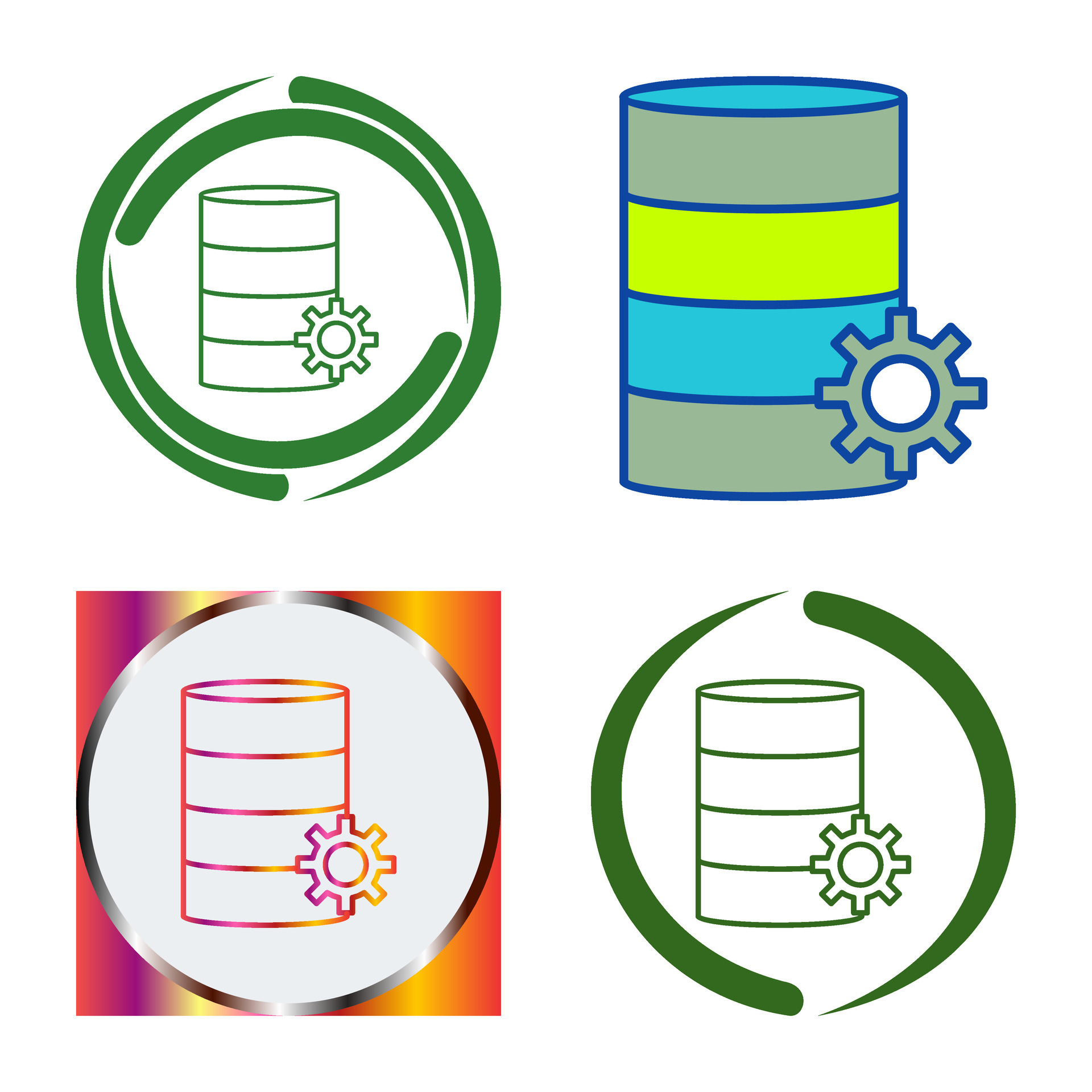 Unique Database Management Vector Icon 31628835 Vector Art At Vecteezy