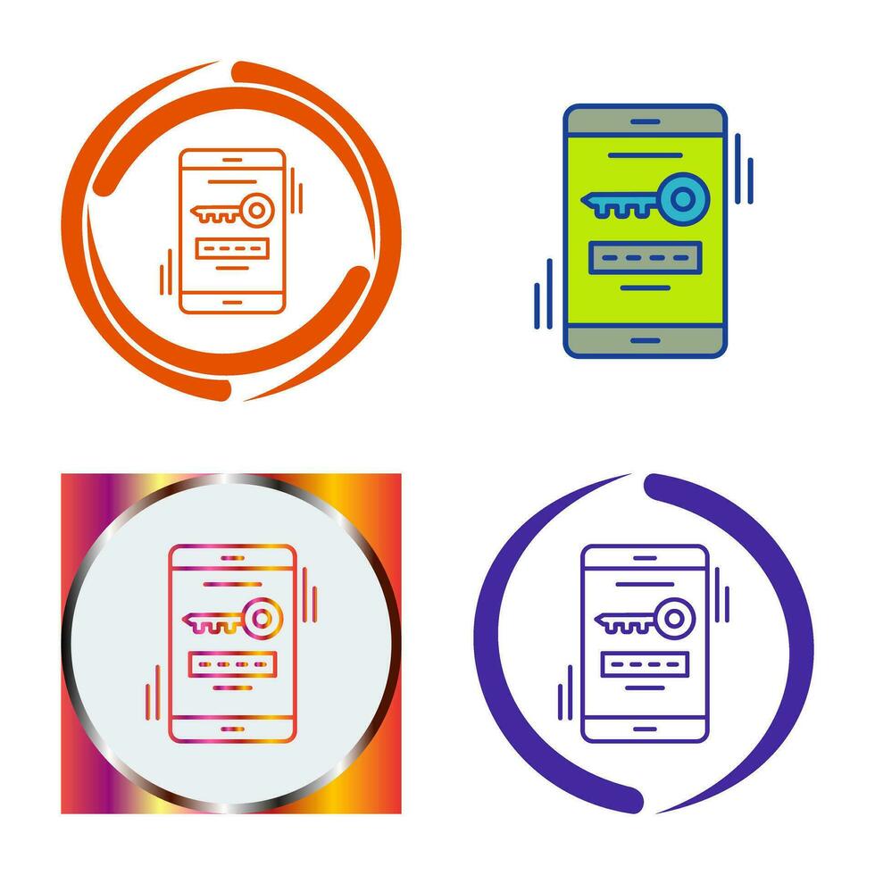 One Time Password Vector Icon 31629463 Vector Art At Vecteezy