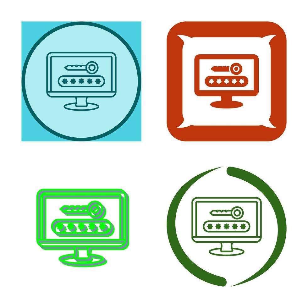 Password Vector Icon 31635997 Vector Art At Vecteezy