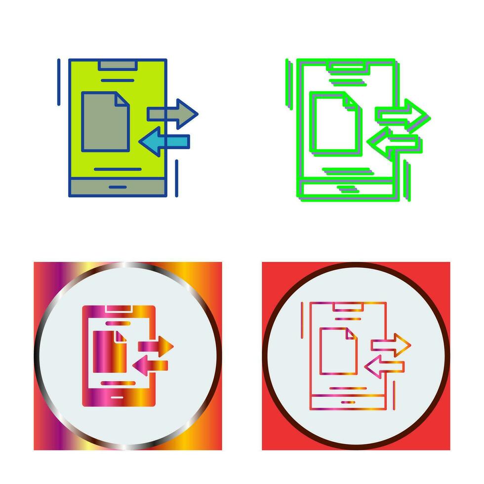 Data Transfer Vector Icon 31639885 Vector Art at Vecteezy