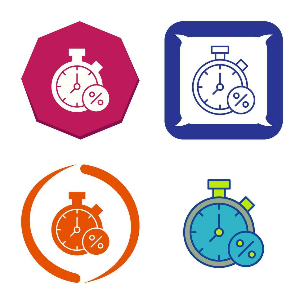 Timer Vector Icon 31642206 Vector Art at Vecteezy