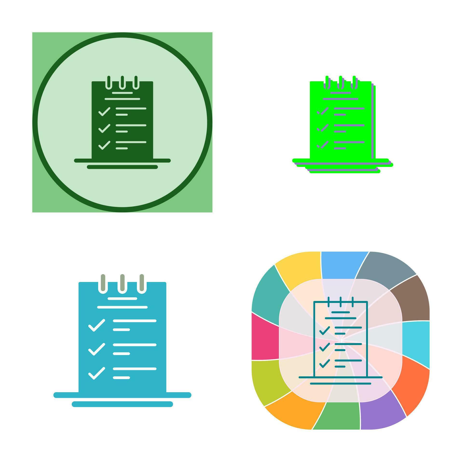 Booking CheckList Vector Icon 31649610 Vector Art at Vecteezy