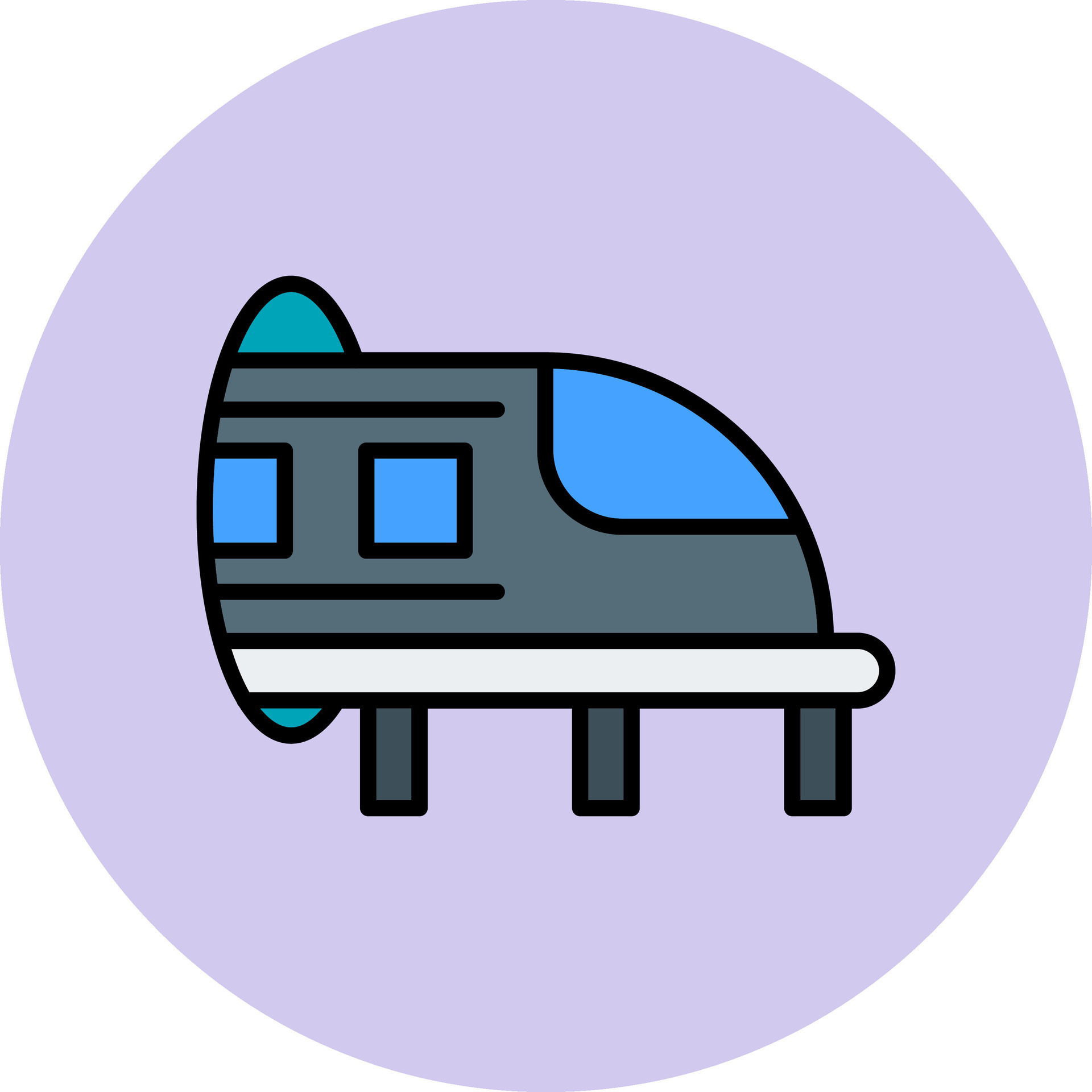 Hyperloop vector icono 31654003 Vector en Vecteezy