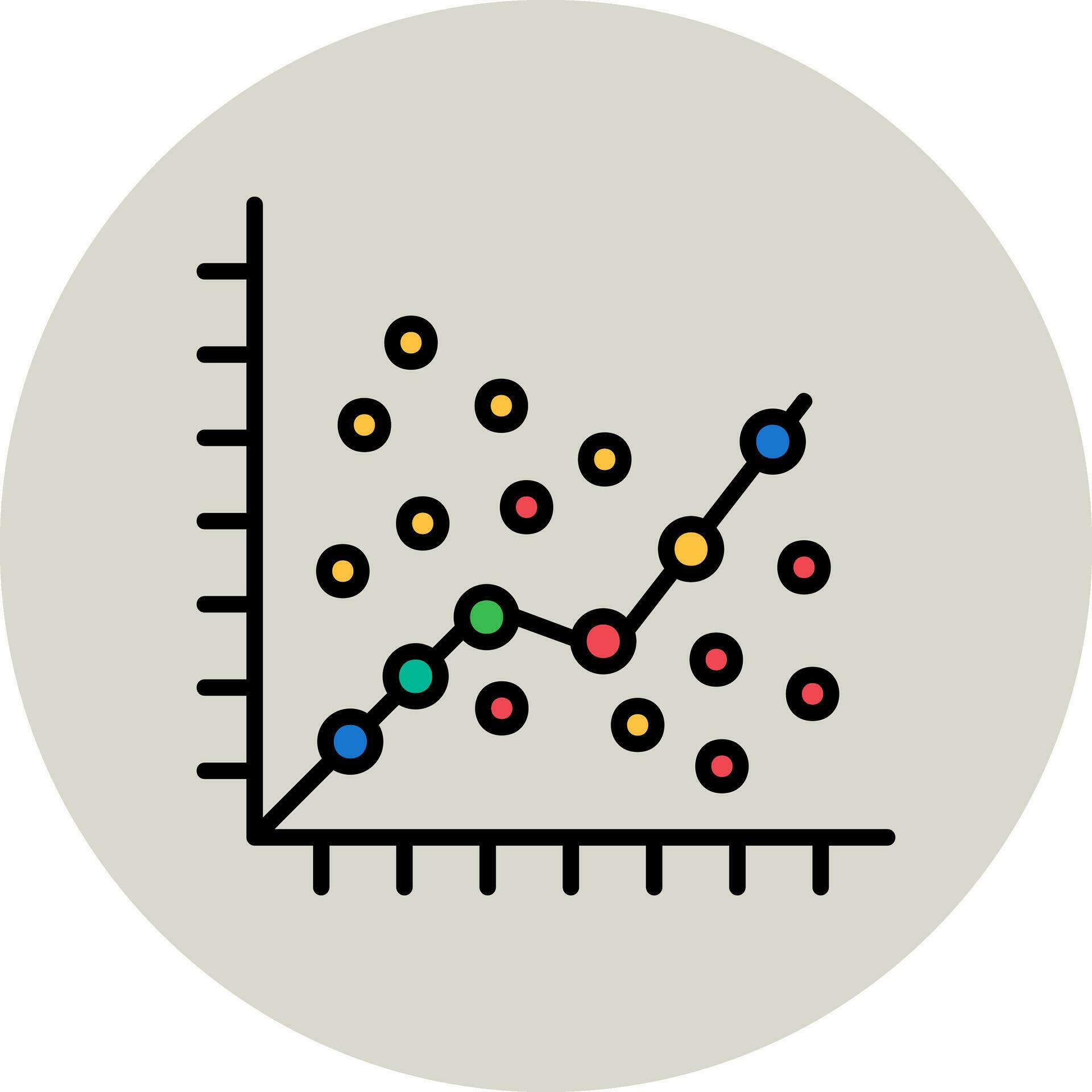Linear Regression Vector Icon 31654519 Vector Art at Vecteezy