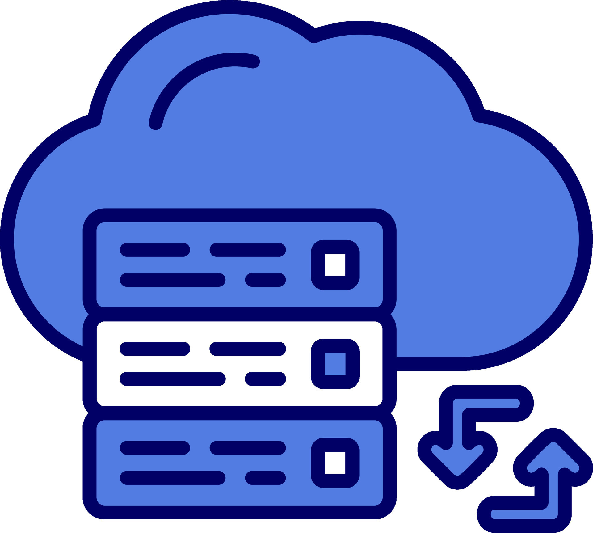 Data Storage Vector Icon 31656618 Vector Art at Vecteezy