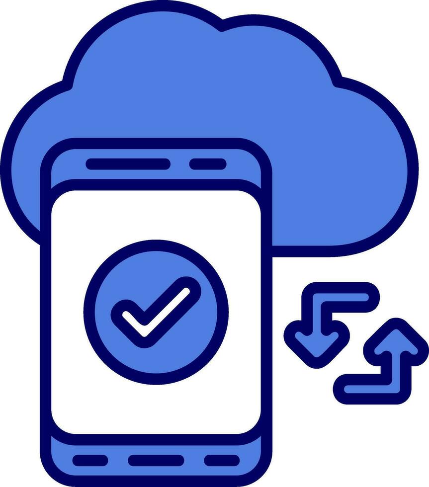 Cloud Sync Vector Icon 31656636 Vector Art at Vecteezy