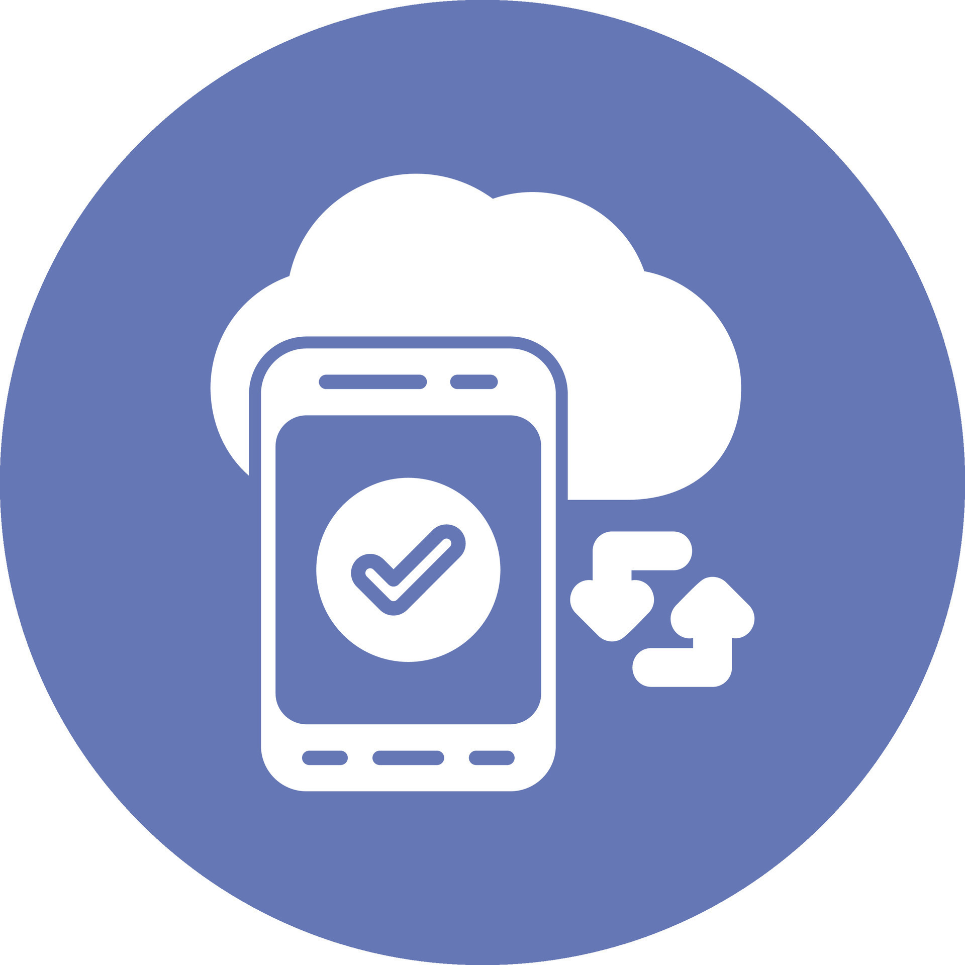 Cloud Sync Vector Icon 31663429 Vector Art at Vecteezy