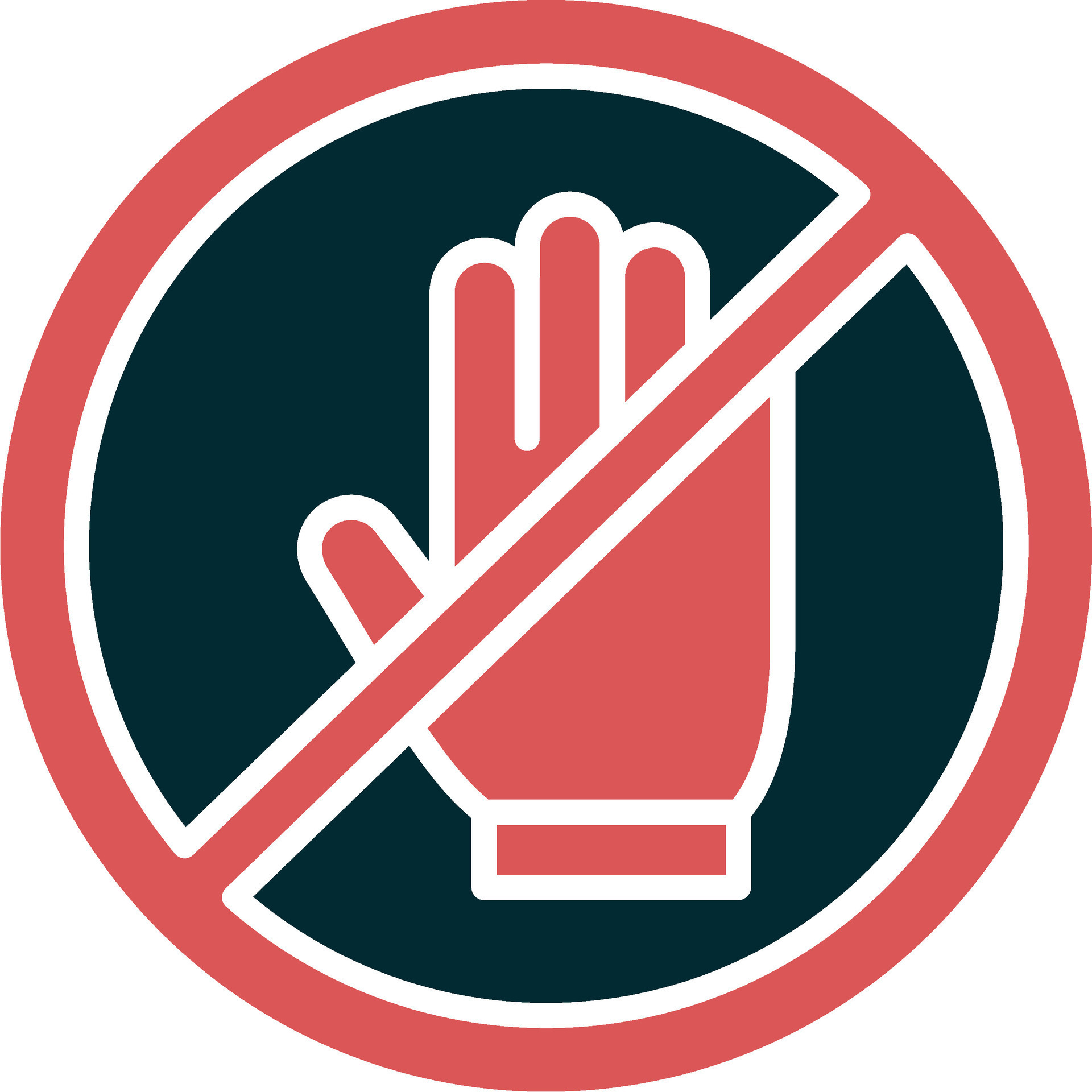 Dont Touch Vector Icon 31664157 Vector Art at Vecteezy Dont Touch Vector Icon 31664157 Vector Art at Vecteezy