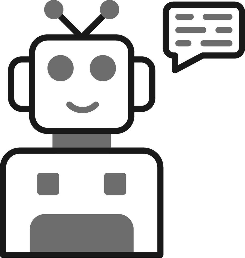 Bot Vector Icon 31668107 Vector Art At Vecteezy
