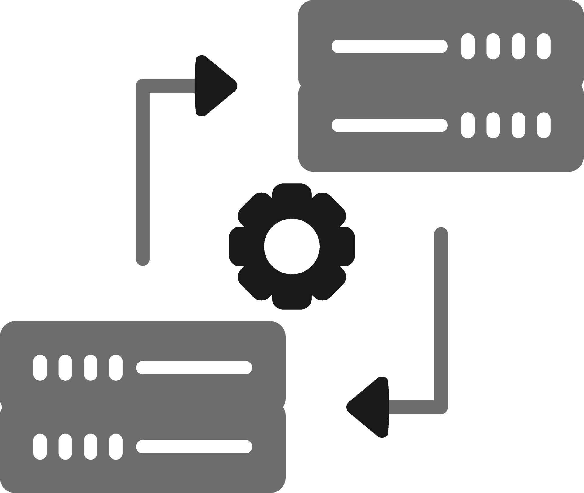 Data Synchronization Vector Icon 31669726 Vector Art At Vecteezy