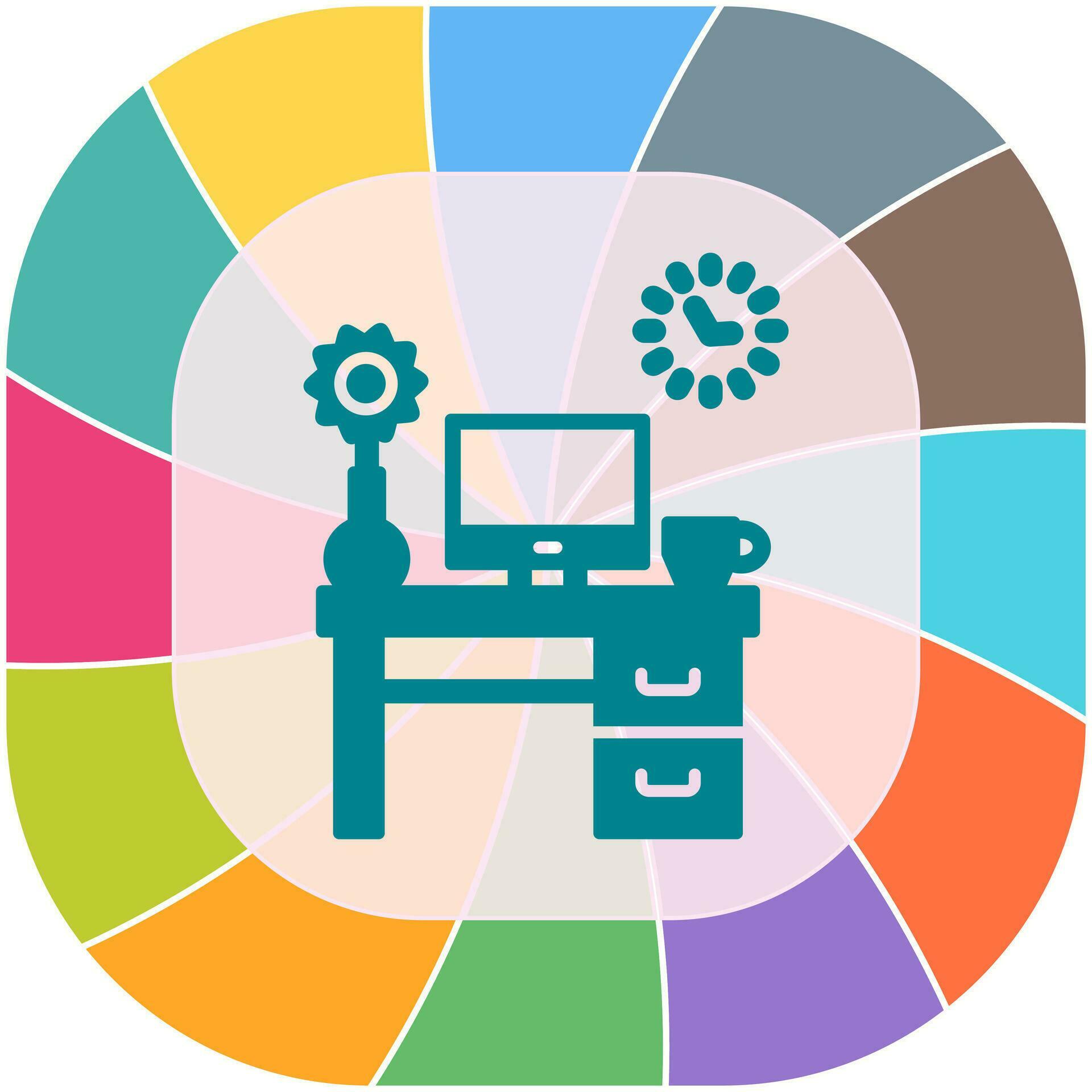 Work Table Vector Icon 31682145 Vector Art at Vecteezy