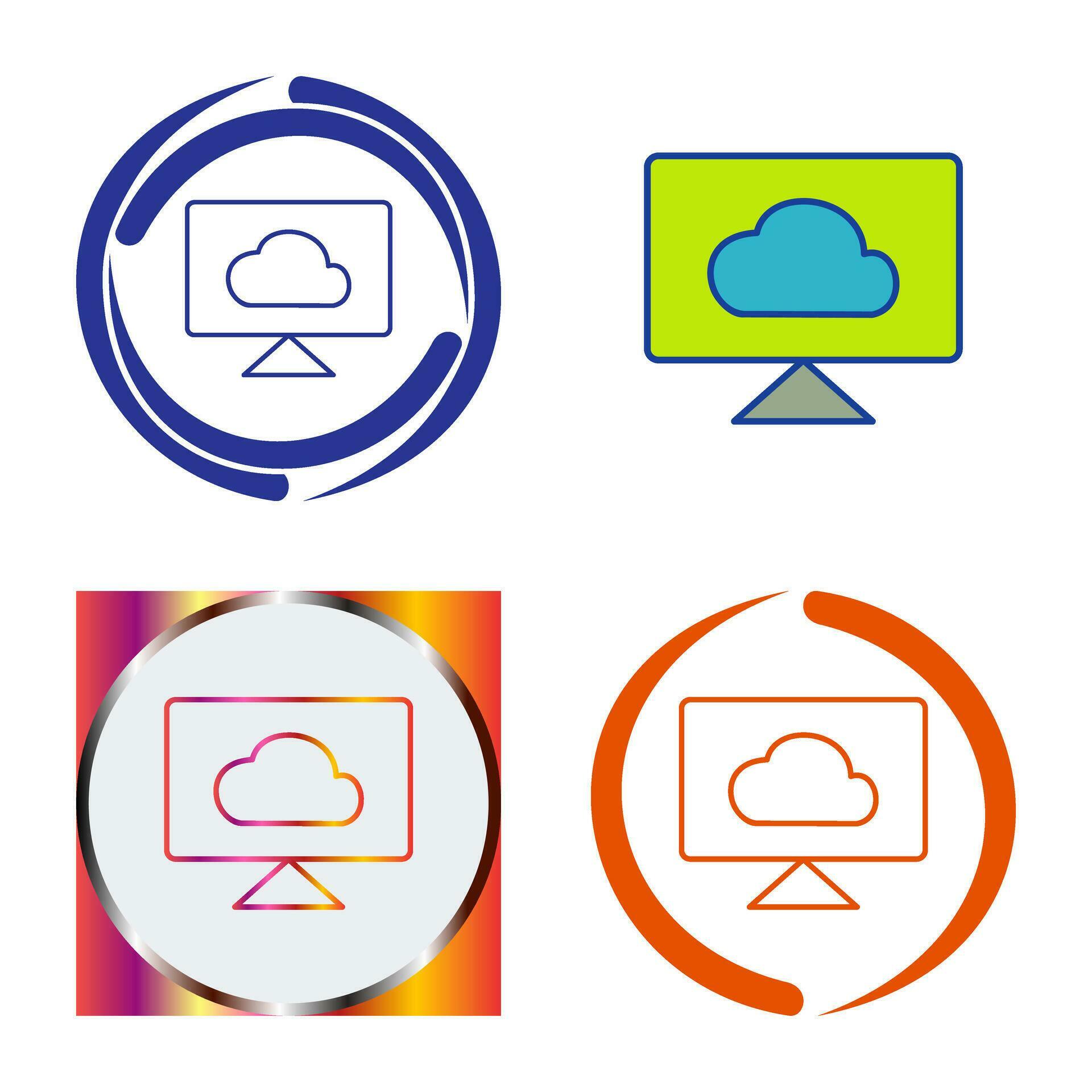 Cloud System Vector Icon 31685352 Vector Art at Vecteezy