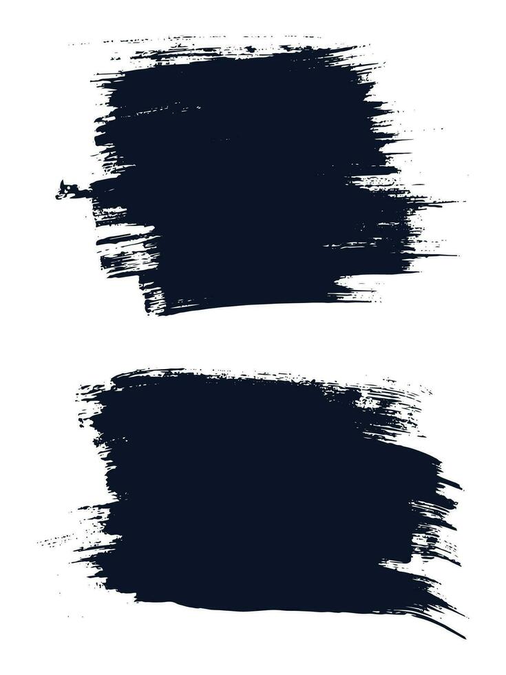 Set of ink vector black stain texture background 31693306 Vector Art at ...