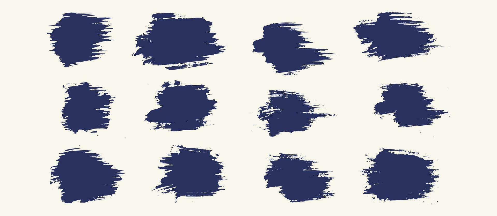 Vector bundle of creative grunge brushstroke 31693476 Vector Art at ...