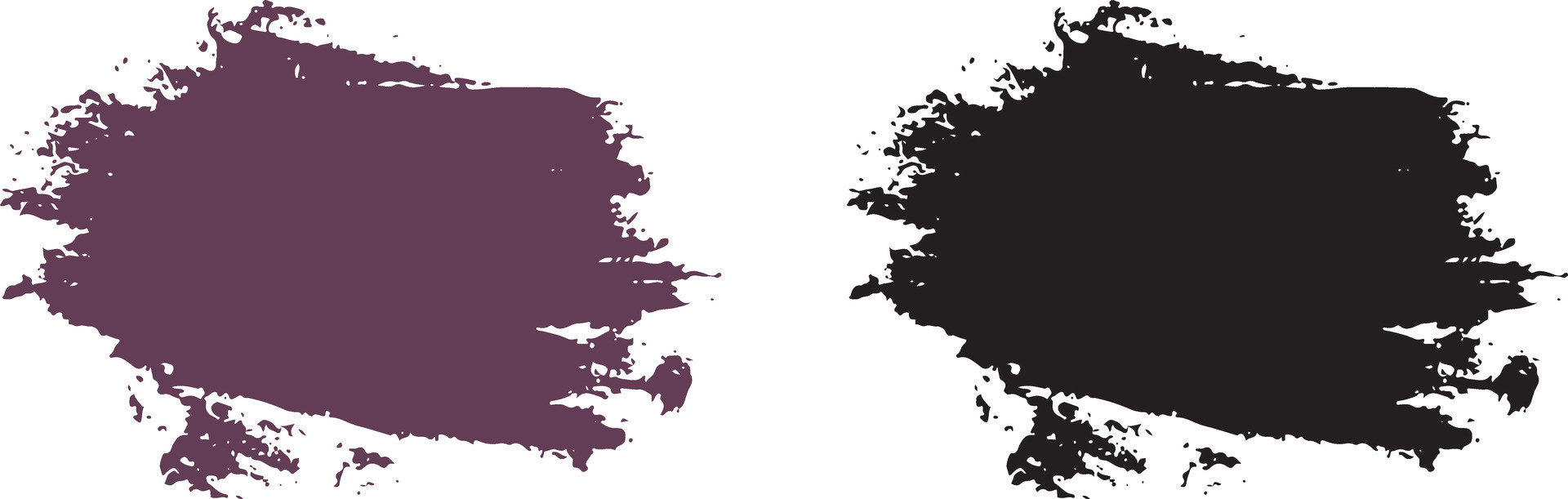 Brushstroke texture vector isolated background 31693565 Vector Art at ...