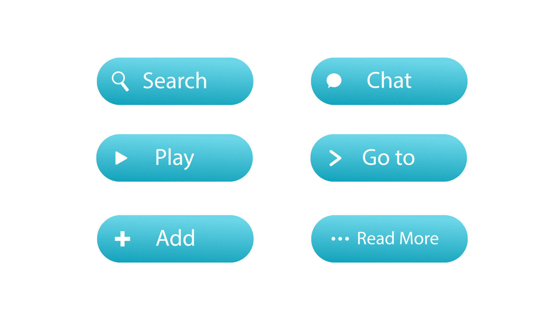 Web buttons flat design template with color gradient. Colorful ... Web buttons flat design template with color gradient. Colorful ...