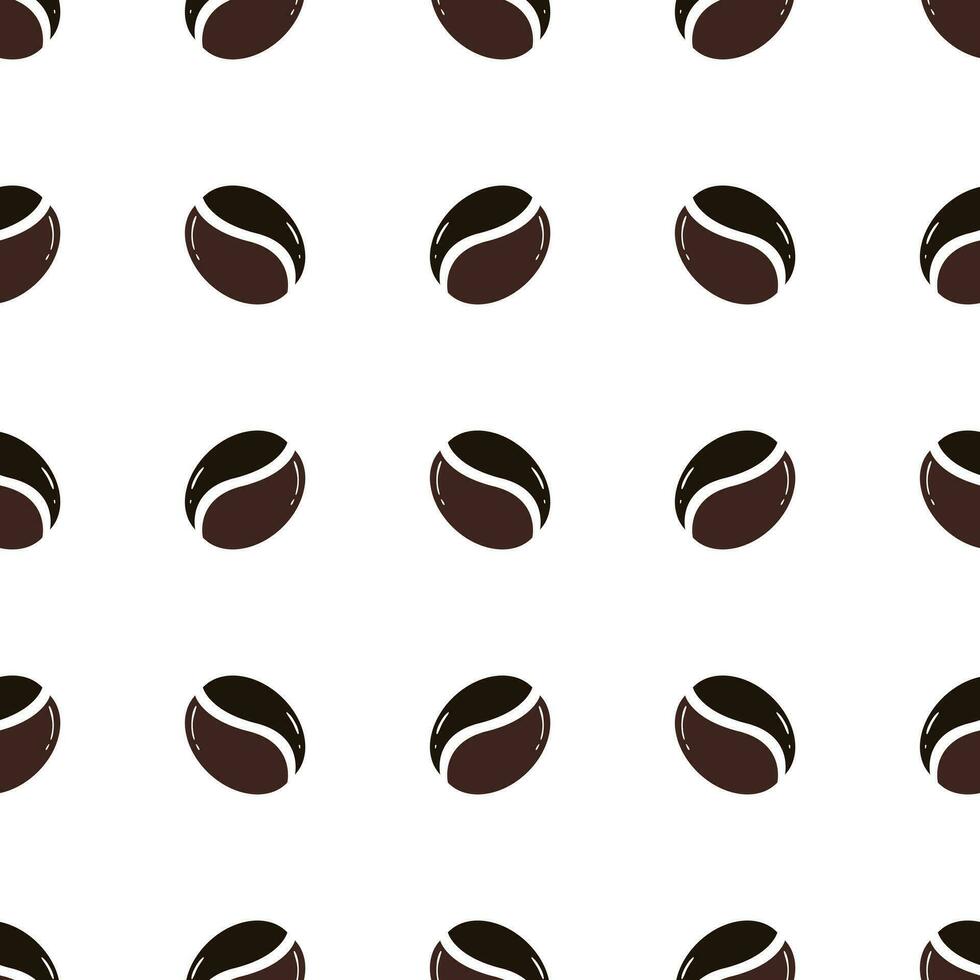 coffee bean seamless pattern2 31708563 Vector Art at Vecteezy