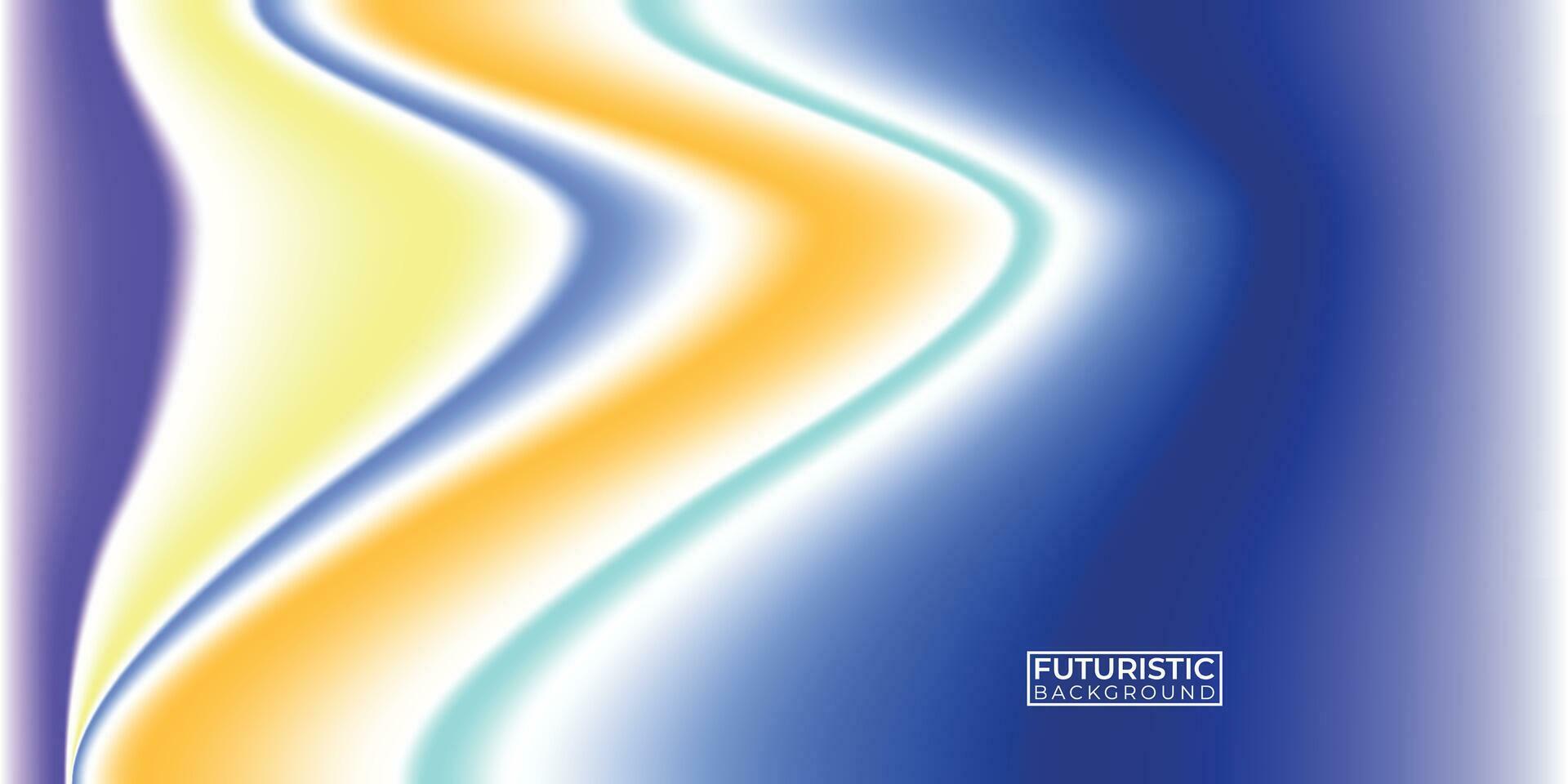 Colorful Fluid And Wavy Gradient Mesh Background Template Copy Space Set Dynamic Colour