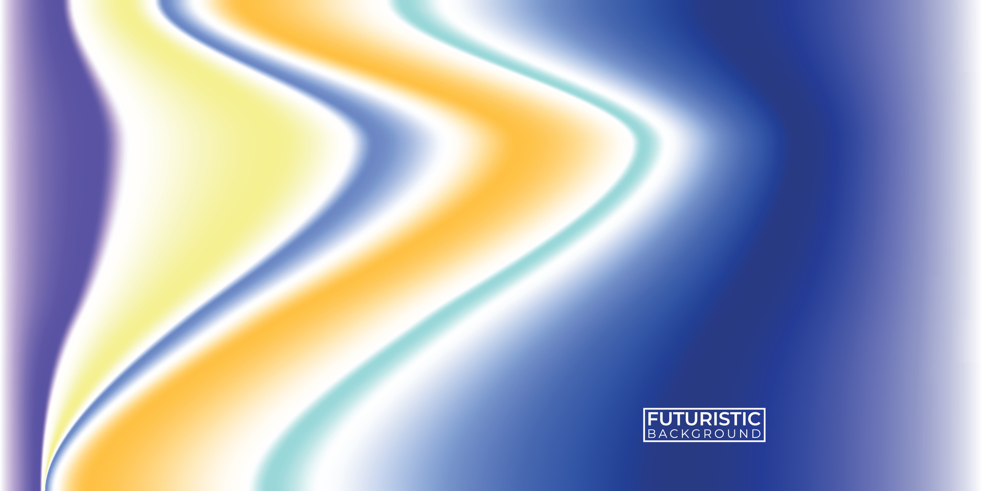 Colorful Fluid And Wavy Gradient Mesh Background Template Copy Space