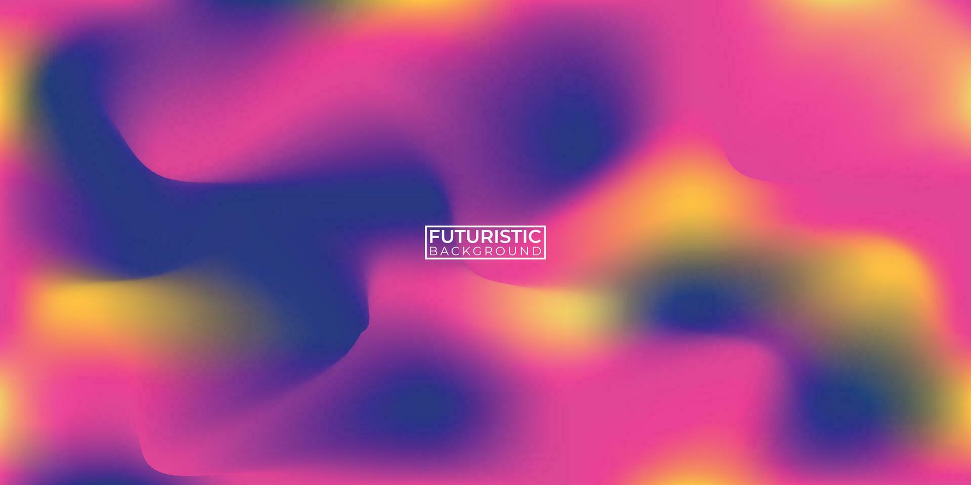 Colorful Fluid And Wavy Gradient Mesh Background Template Copy Space