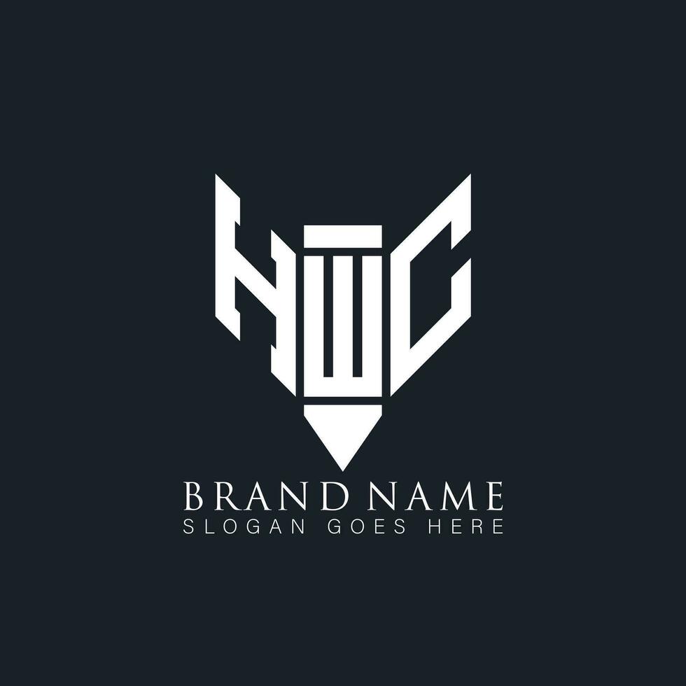 Hwc Letter Logo Hwc Creative Monogram Initials Letter Logo Concept