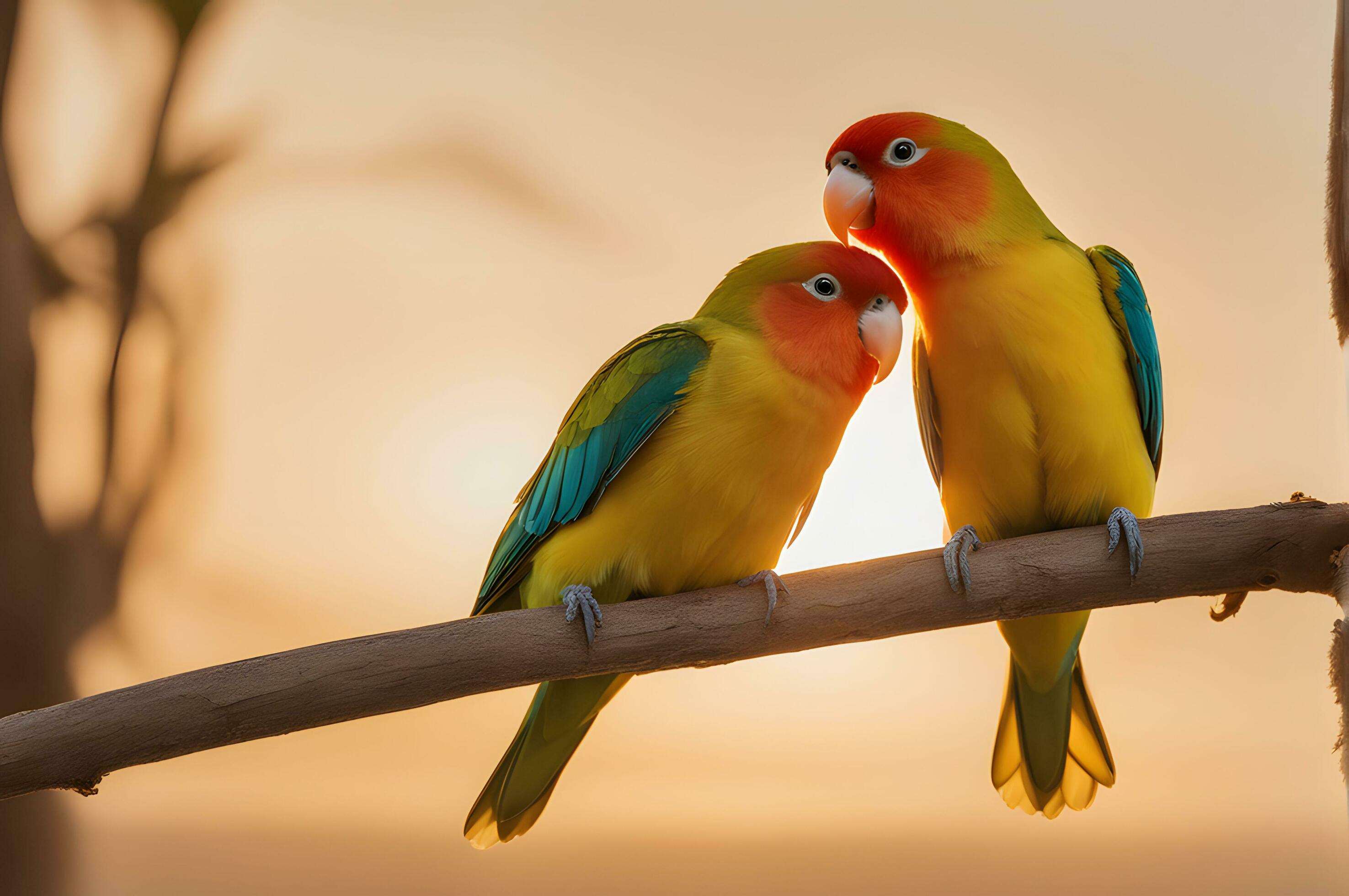 Capturing Love Birds. Heartwarming Photos of Affectionate Avian Couples ...