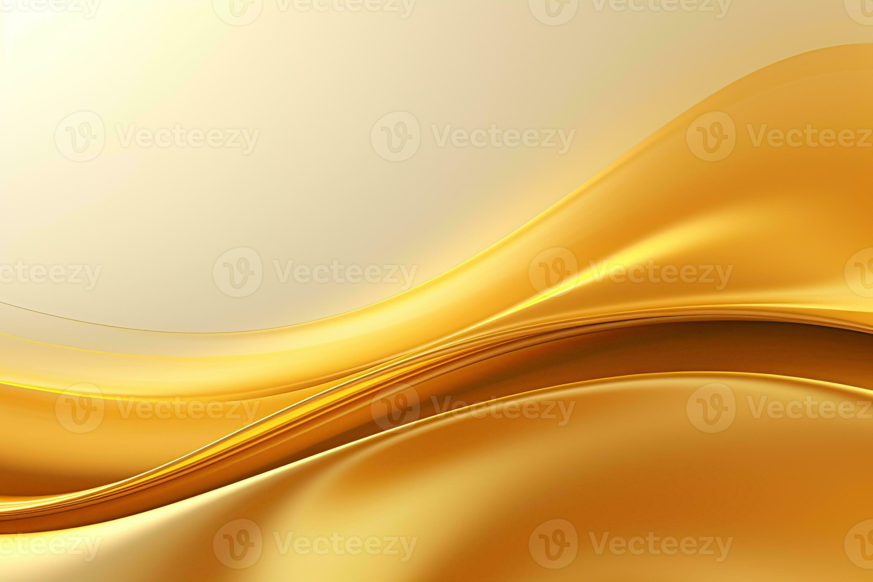 Yellow Wavy Abstract Background For Design Generative Ai 31726562