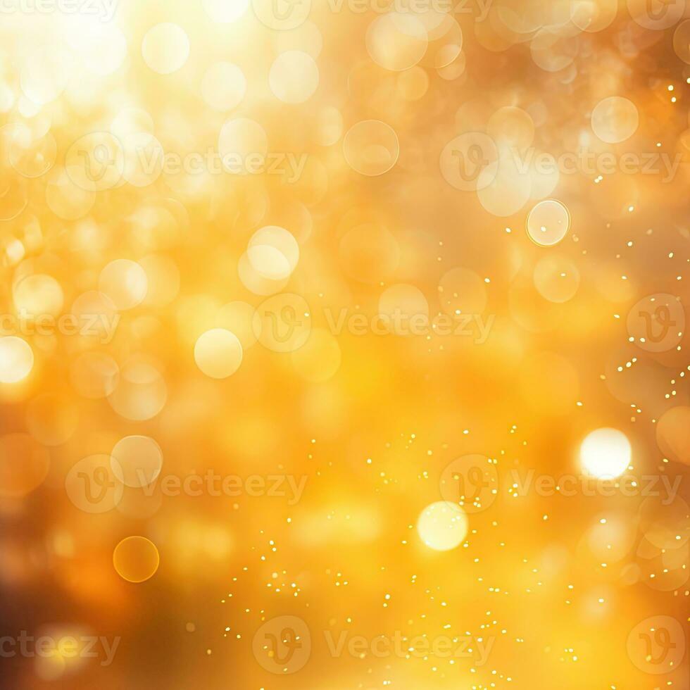 Shining abstract yellow orange background, bokeh effect, blur, gradient. Generative AI 31726564 ...